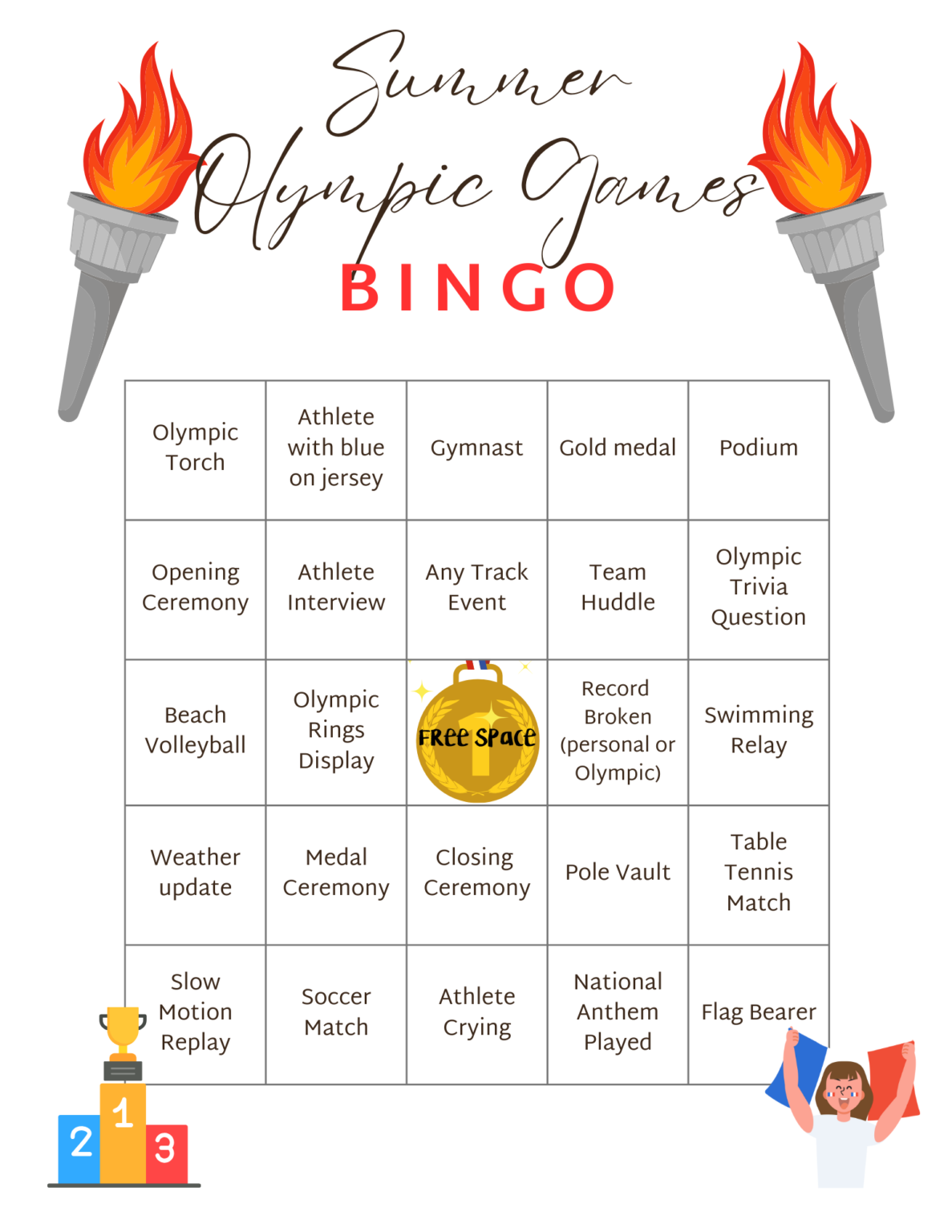 Summer Olympics! Engaging Activities and Olympic Printables for Kids ...